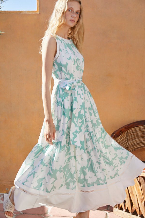Elise Long Dress -MINT- – Estella.K