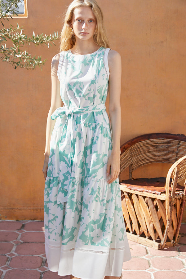 Elise Long Dress -MINT- – Estella.K