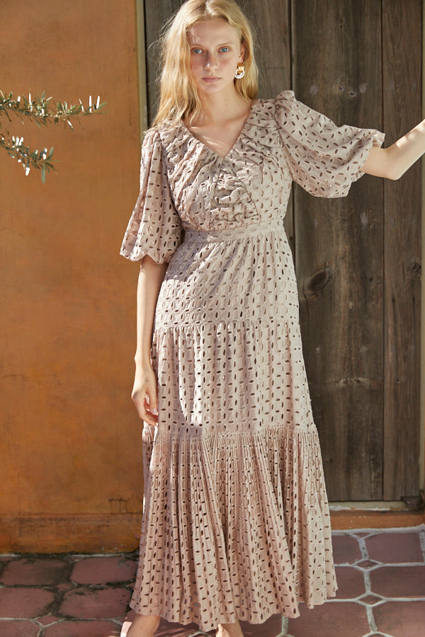 Eliana Lace Dress -BEG- – Estella.K