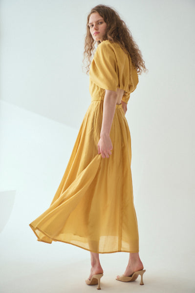 Lizzie Dress -YEL.gold- – Estella.K