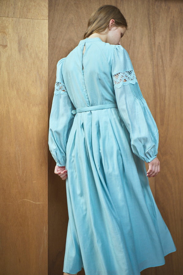 Bibi Lace-trimmed dress -Mint- – Estella.K